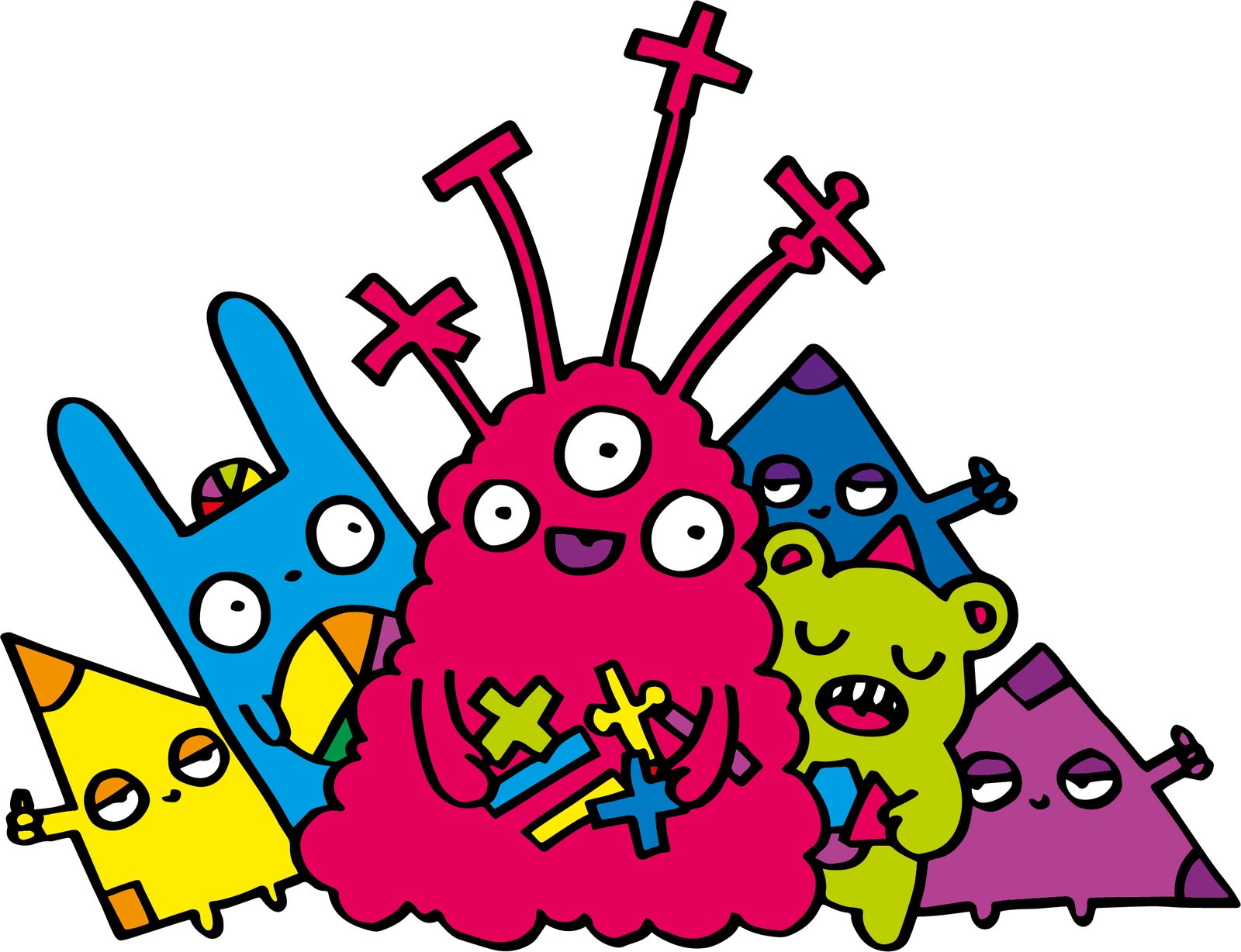 Maths monsters – Beetreedesign